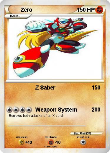 Pokémon Zero 614 614 - Z Saber - My Pokemon Card