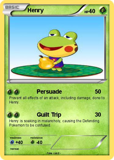 Pokémon Henry 470 470 - Persuade - My Pokemon Card