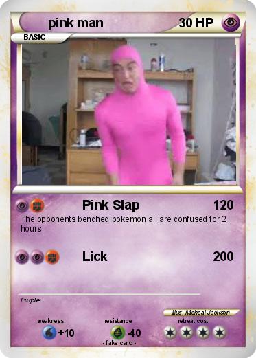 Pokémon pink man 1 1 - Pink Slap - My Pokemon Card