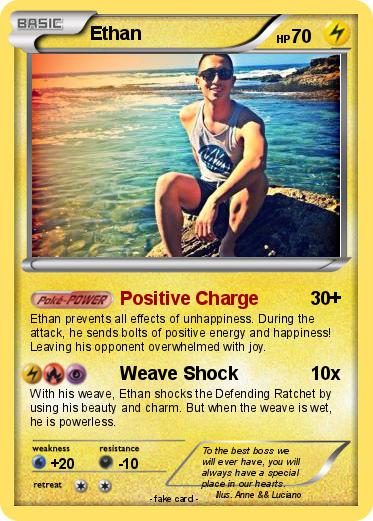 Pokémon Ethan 623 623 - Positive Charge - My Pokemon Card