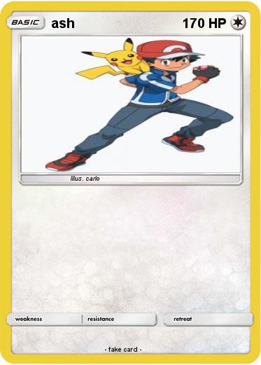 Pokémon ash 4804 4804 - My Pokemon Card