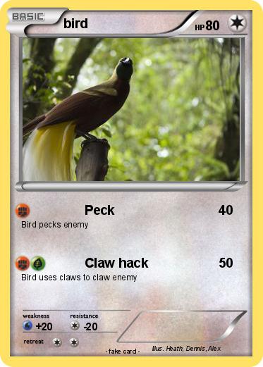 Pokémon bird 330 330 - Peck - My Pokemon Card