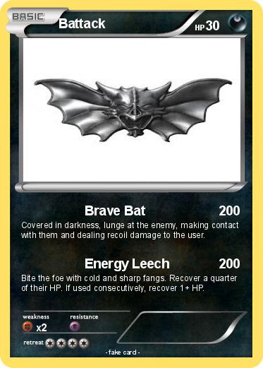 Pokémon Battack - Brave Bat - My Pokemon Card