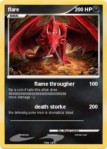 Pokémon flare 213 213 - flame througher - My Pokemon Card