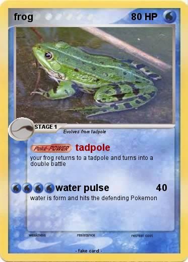 Pokémon frog 263 263 - tadpole - My Pokemon Card