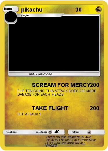 Pokémon Porg 35 35 - SCREAM FOR MERCY - My Pokemon Card
