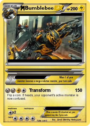 Pokémon Bumblebee 473 473 - Transform - My Pokemon Card