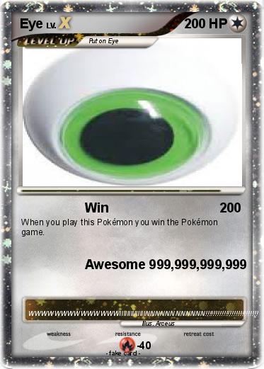 Pokémon Eye 431 431 - Win - My Pokemon Card