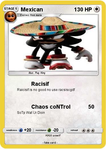 Pokémon Mexican 260 260 - Racisif - My Pokemon Card