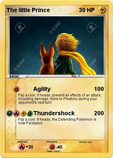 Pokémon The little Prince 1 1 - Agility - My Pokemon Card