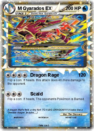 Pokémon M Gyarados EX 32 32 - Dragon Rage - My Pokemon Card