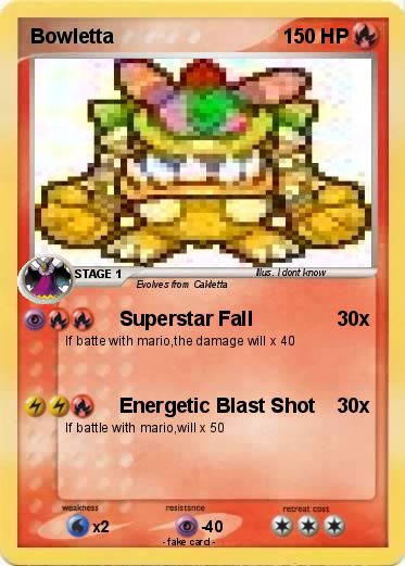 Pokémon Bowletta 2 2 - Superstar Fall - My Pokemon Card