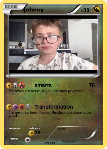 Pokémon johnny 1009 1009 - smarts - My Pokemon Card