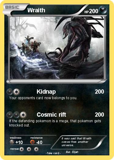 Pokémon Wraith 52 52 - Kidnap - My Pokemon Card