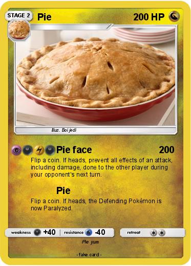 Pokémon Pie 439 439 - Pie face - My Pokemon Card