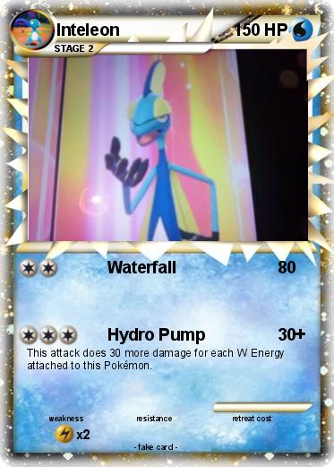 Pokémon Inteleon 17 17 - Waterfall - My Pokemon Card