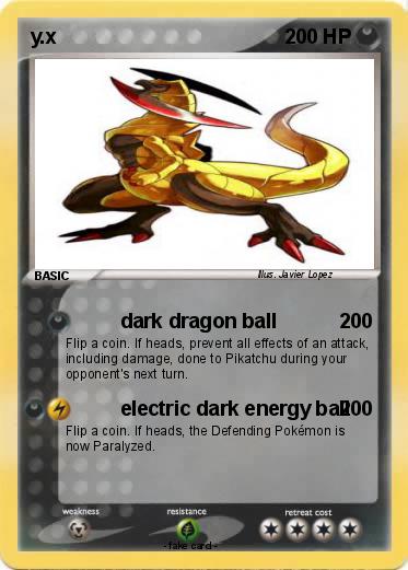 Pokémon y x - dark dragon ball - My Pokemon Card