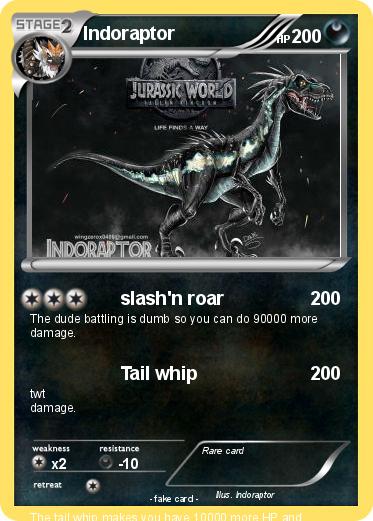 Pokémon Indoraptor 146 146 - slash'n roar - My Pokemon Card