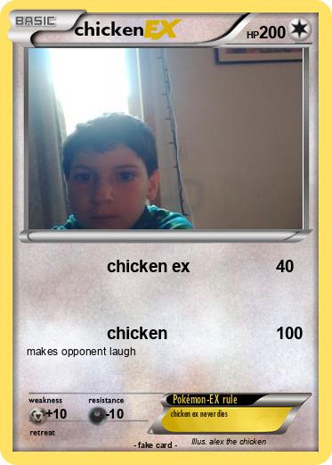 Pokémon chicken 1268 1268 - chicken ex - My Pokemon Card