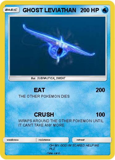 Pokémon GHOST LEVIATHAN 20 20 - EAT - My Pokemon Card