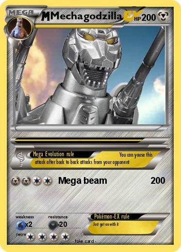 Pokémon Mechagodzilla 173 173 - Mega beam - My Pokemon Card