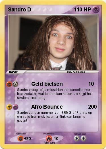 Pokémon Sandro D - Geld bietsen - My Pokemon Card