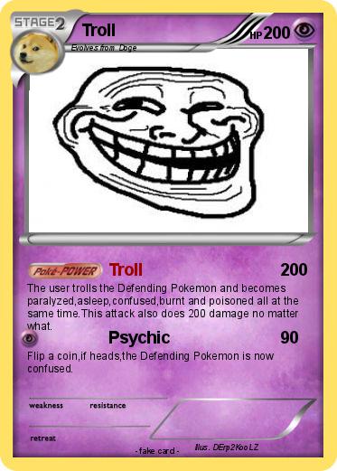 Pokémon Troll 3332 3332 - Troll - My Pokemon Card