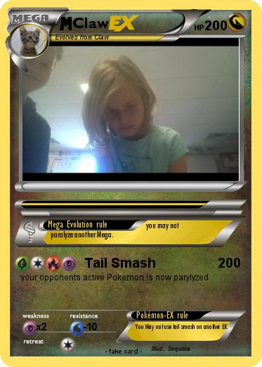 Pokémon Claw 117 117 - Tail Smash - My Pokemon Card