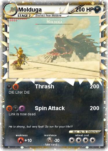 Pokémon Molduga 1 1 - Thrash - My Pokemon Card