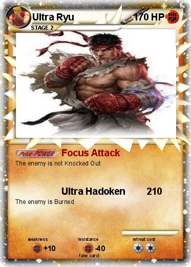 Pokémon Ultra Ryu - Focus Attack - My Pokemon Card