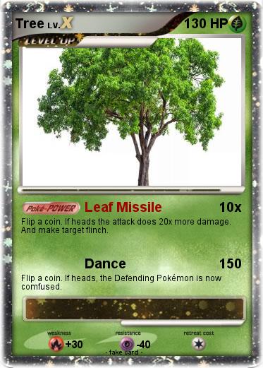 Pokémon Tree 1025 1025 - Leaf Missile - My Pokemon Card