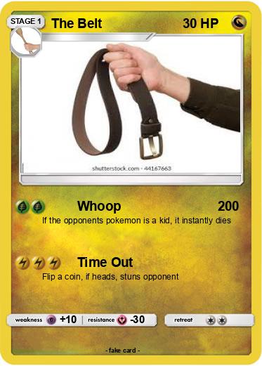Pokémon The Belt 15 15 - Whoop - My Pokemon Card