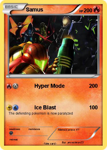 Pokémon Samus 514 514 - Hyper Mode - My Pokemon Card