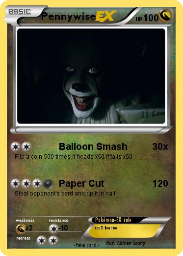 Pokémon Pennywise 87 87 - Balloon Smash - My Pokemon Card