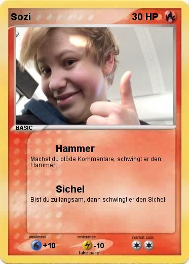 Pokémon Sozi 2 2 - Hammer - My Pokemon Card