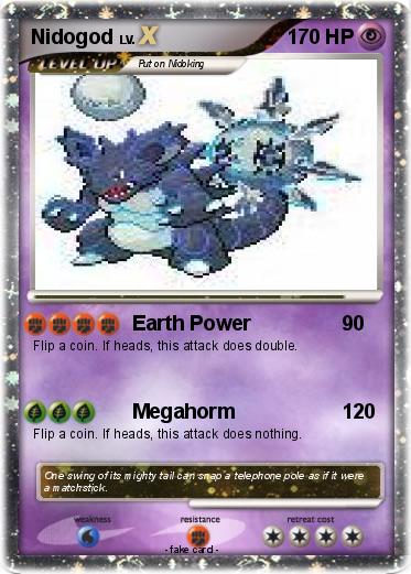 Pokémon Nidogod - Earth Power - My Pokemon Card