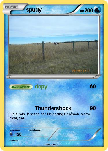 Pokémon spudy - dopy - My Pokemon Card