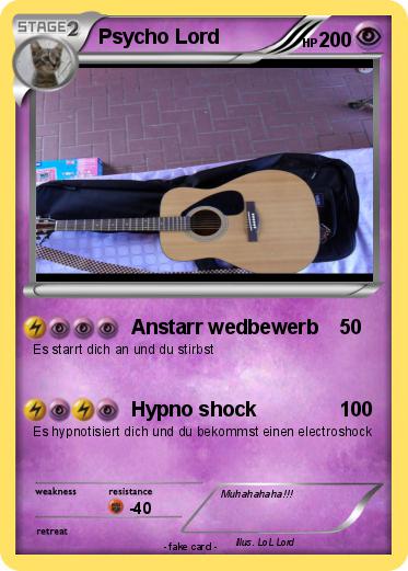 Pokémon Psycho Lord - Anstarr wedbewerb - My Pokemon Card