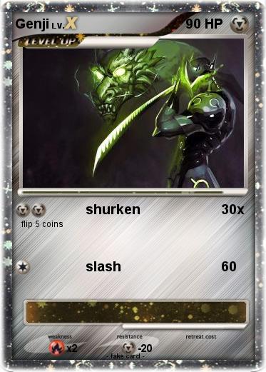 Pokémon Genji 140 140 - shurken - My Pokemon Card