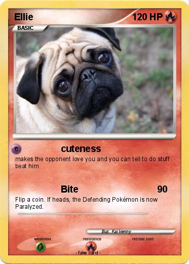Pokémon Ellie 90 90 - cuteness - My Pokemon Card