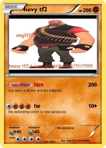 Pokémon hevy tf2 - him - My Pokemon Card