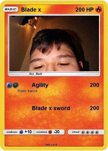 Pokémon Blade x - Agility - My Pokemon Card