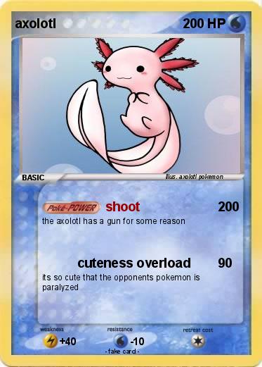Pokémon axolotl 253 253 - shoot - My Pokemon Card
