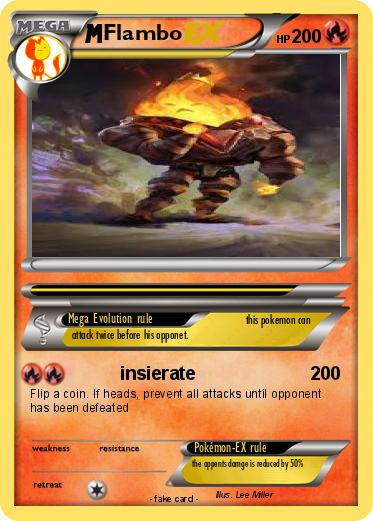 Pokémon Flambo 47 47 - insierate - My Pokemon Card