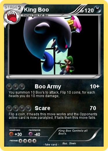 Pokémon King Boo 348 348 - Boo Army - My Pokemon Card