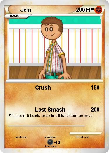 Pokémon Jem 11 11 - Crush - My Pokemon Card