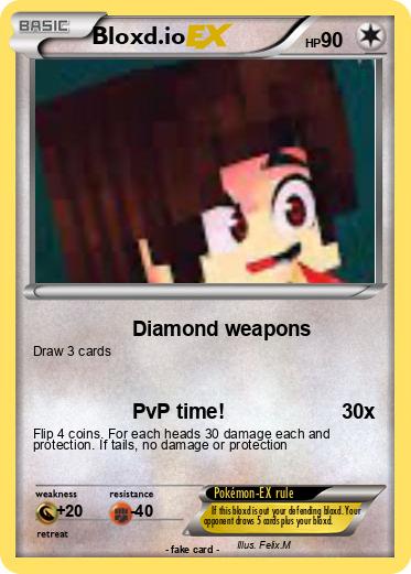 Pokémon Bloxd io 2 2 - Diamond weapons - My Pokemon Card