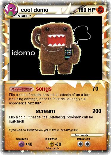 Pokémon cool domo 2 2 - songs - My Pokemon Card