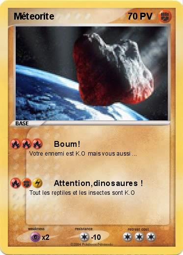 Pokémon Meteorite 13 13 - Boum! - Ma carte Pokémon