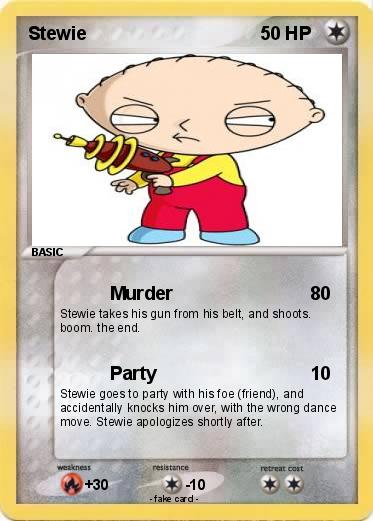 Pokémon Stewie 373 373 - Murder - My Pokemon Card
